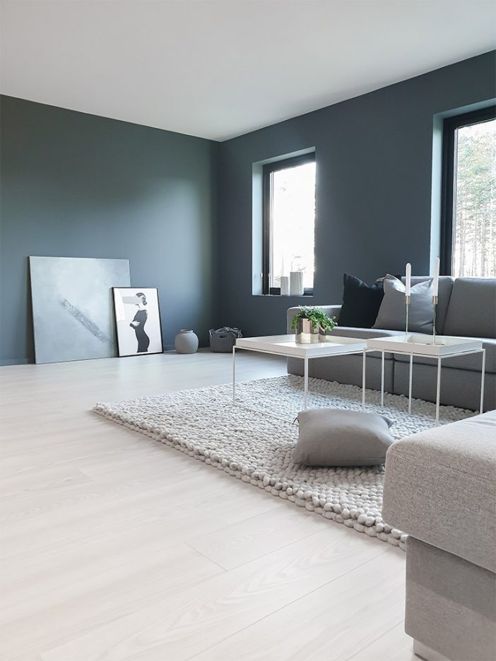 Nytt hus med personlige farger - LADY Inspirasjonsblogg