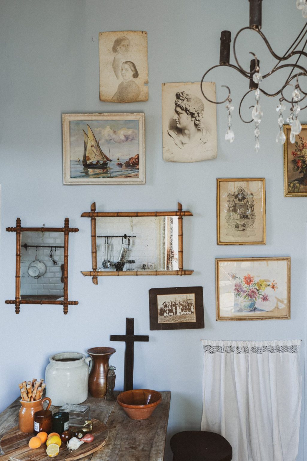 Bli med inn i den svenske kreatørens hjem i Frankrike