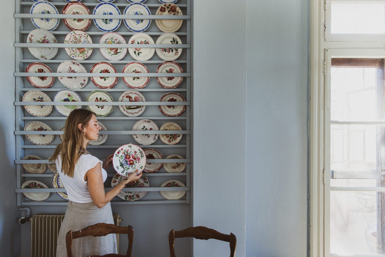 Bli med inn i den svenske kreatørens hjem i Frankrike