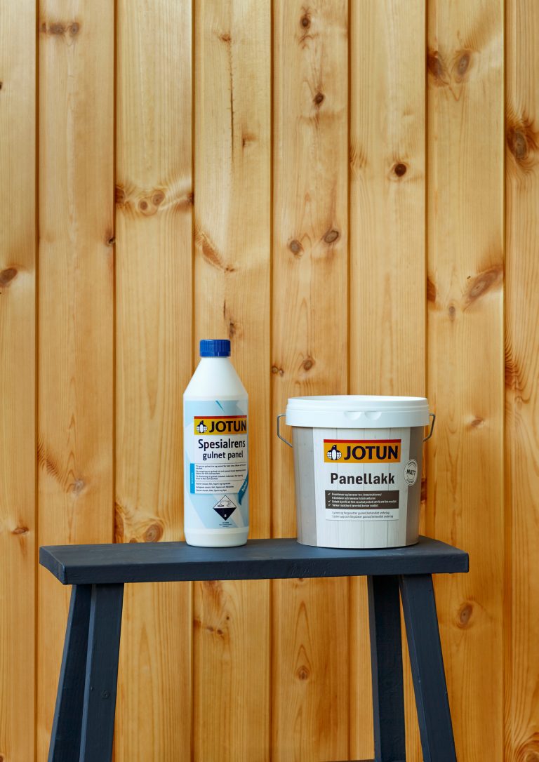 Naturlig vakre panelvegger med LADY Pure Nature interiørbeis - LADY Inspirasjonsblogg